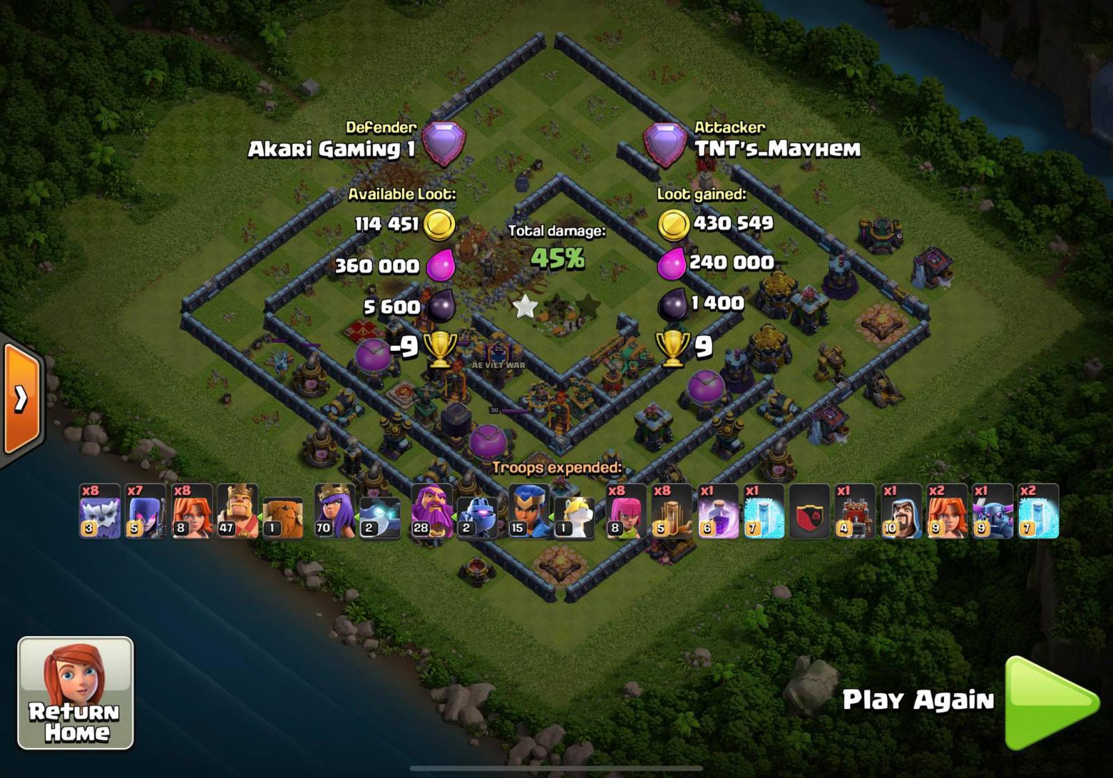 NEW BASE TH14 RANK 5k9 1 SAO HUYỀN THOẠI 2021 Clash of clans